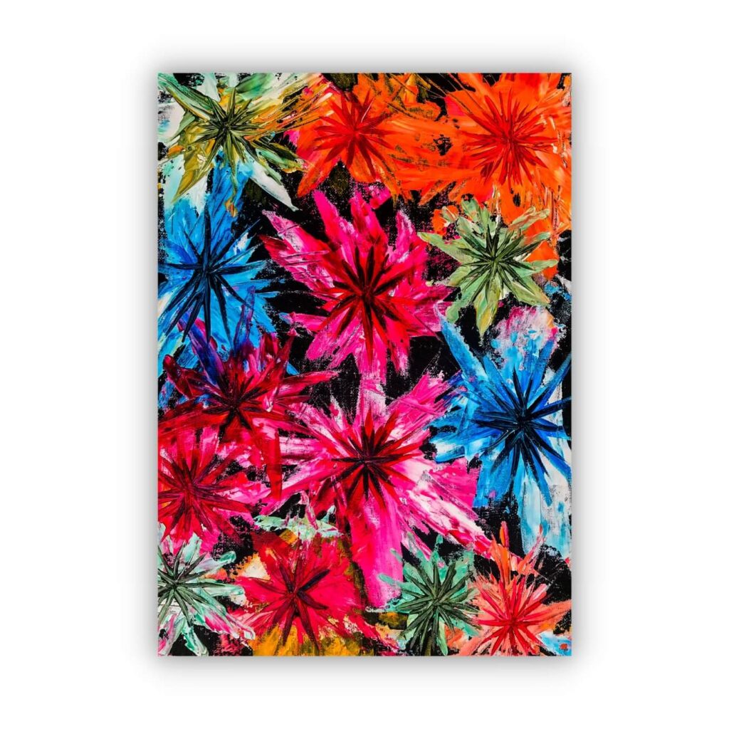 Abstract Flowers - MEM Prints