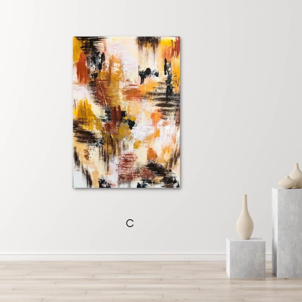 Abstract Painting Set of 4 - MEM Prints