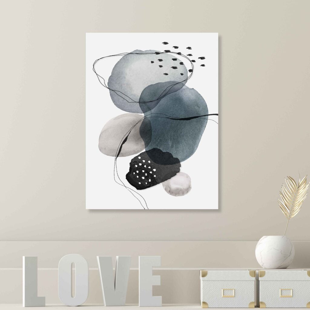 Minimalist Watercolor Abstract I - MEM Prints